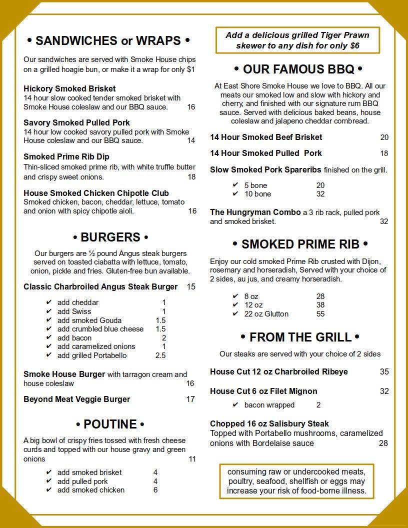 East Shore Smokehouse